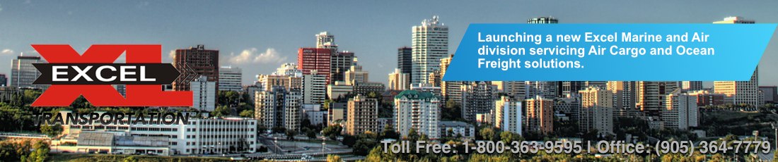 Excel Transportation | Canada Coverage Service Map